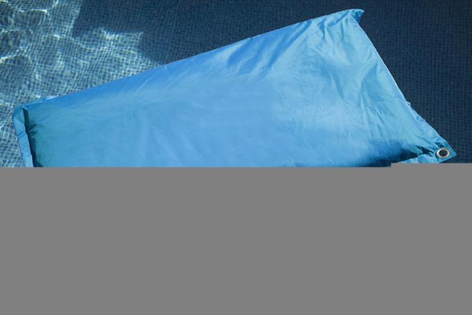 Flat Fabric Covered Pool Floats Roll Up Design High Intensity Exercise ...