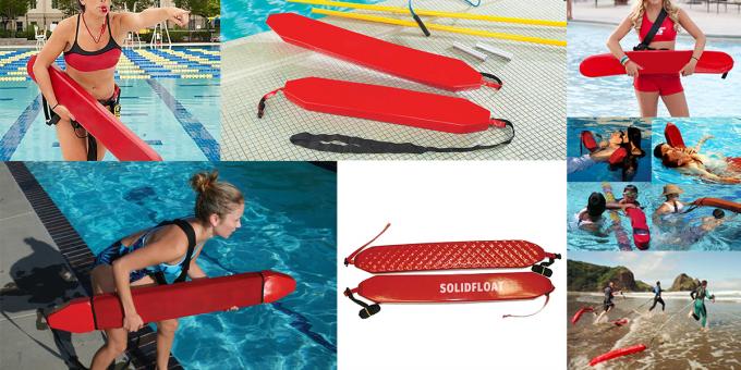Pool Water Lifeguard Rescue Tube Items PVC NBR Materials Chlorine Resist
